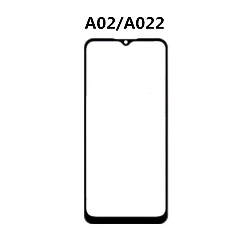 Сенсорный экран для Samsung Galaxy A02 A12 A22 A32 A42 A52 A72 Передняя стеклянная панель ЖК-дисплея Внешняя крышка Ремонт Замена деталей + OCA