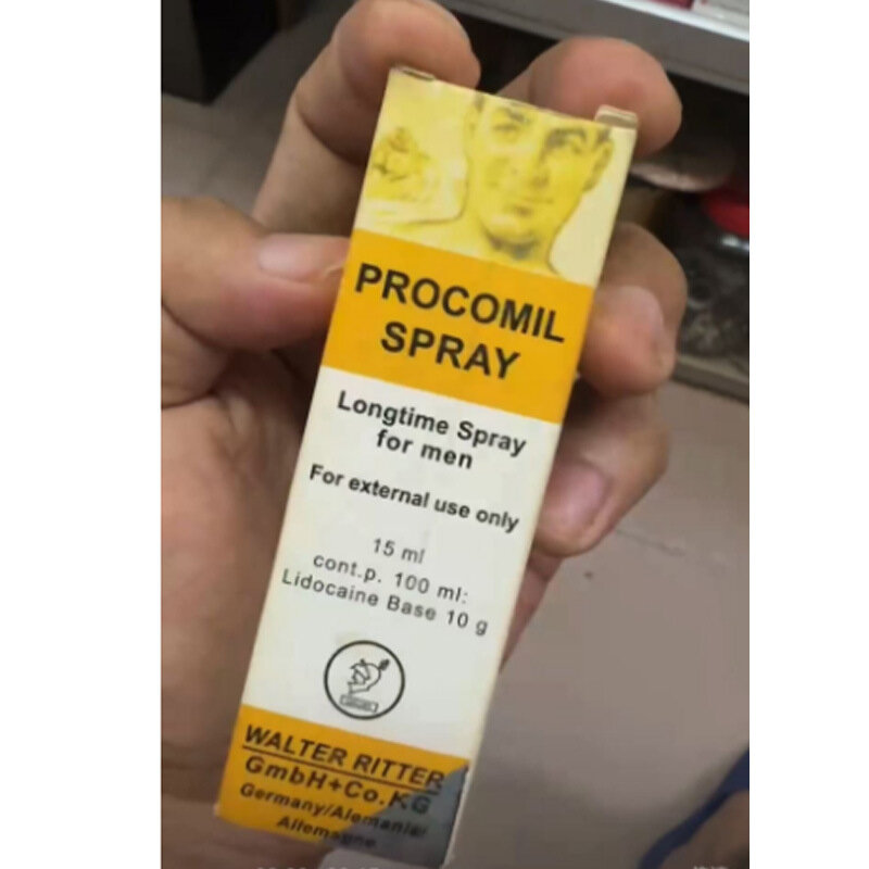 QTTO [Официальный] Спрей Procomil Diamond Spray 15 мл, спрей для задержки, полностью сертифицирован и доступен для сертификации