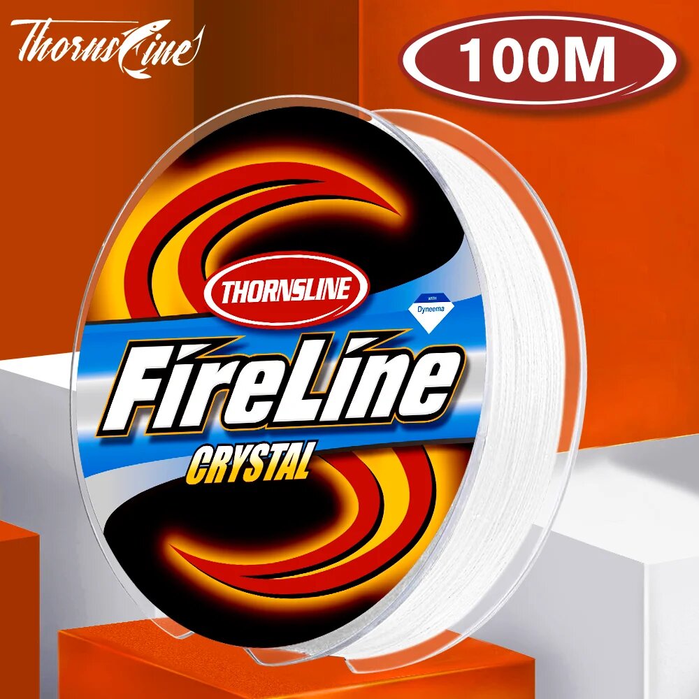 Thornsline Fireline микроплавковая леска для зимней рыбалки