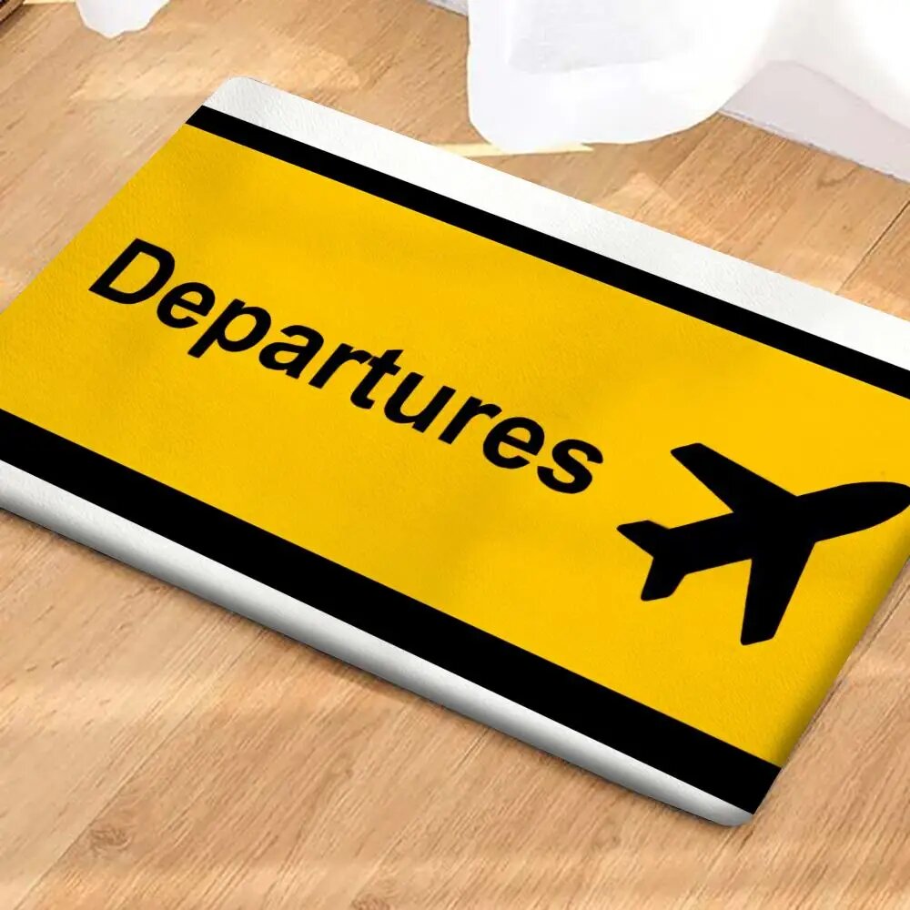 Коврик Arrival And Departure 100% полиэстер