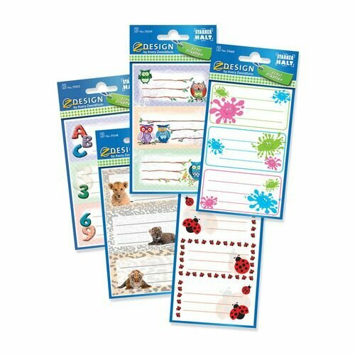 Этикетки Avery Zweckform Z-design, 16.5x11.5, универсальная, 5л, 70г/м2, белый [zd002]