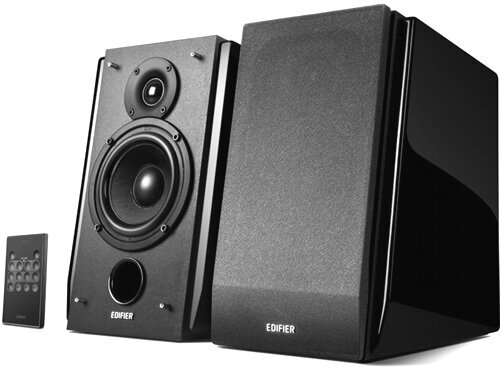 Колонки Edifier R1850DB Black мощность 66Вт, Bluetooth v4 пульт. чёрные
