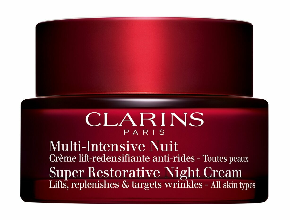 CLARINS Multi-Intensive Крем ночной для любого типа кожи с эффектом лифтинга восстанавливающий, 50 мл