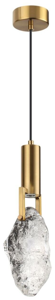 4372/5L MIDCENT ODL23 339 античная бронза/металл/стекло Подвесной св-к IP20 LED 5W 200Лм 3000K LIA