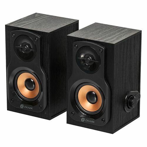 Колонки Oklick OK-162, 2.0, черный [459202]