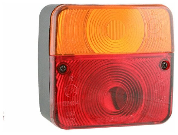 Задний универсальный фонарь Wesem LT1. 06728 (без подсветки номера)