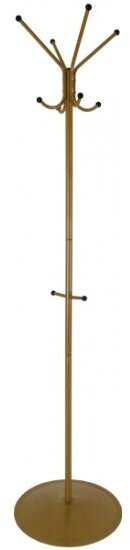 Вешалка напольная Мебелик Пико 1 золото