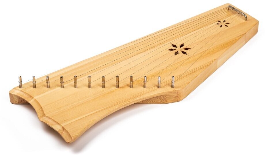 GWS-121S Гусли 12 струн, 2-х камерные, цвет ель, Мозеръ