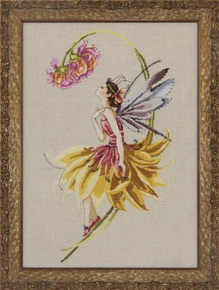 Схема для вышивания Mirabilia #MD82 Petal Fairy (Лепестковая фея)