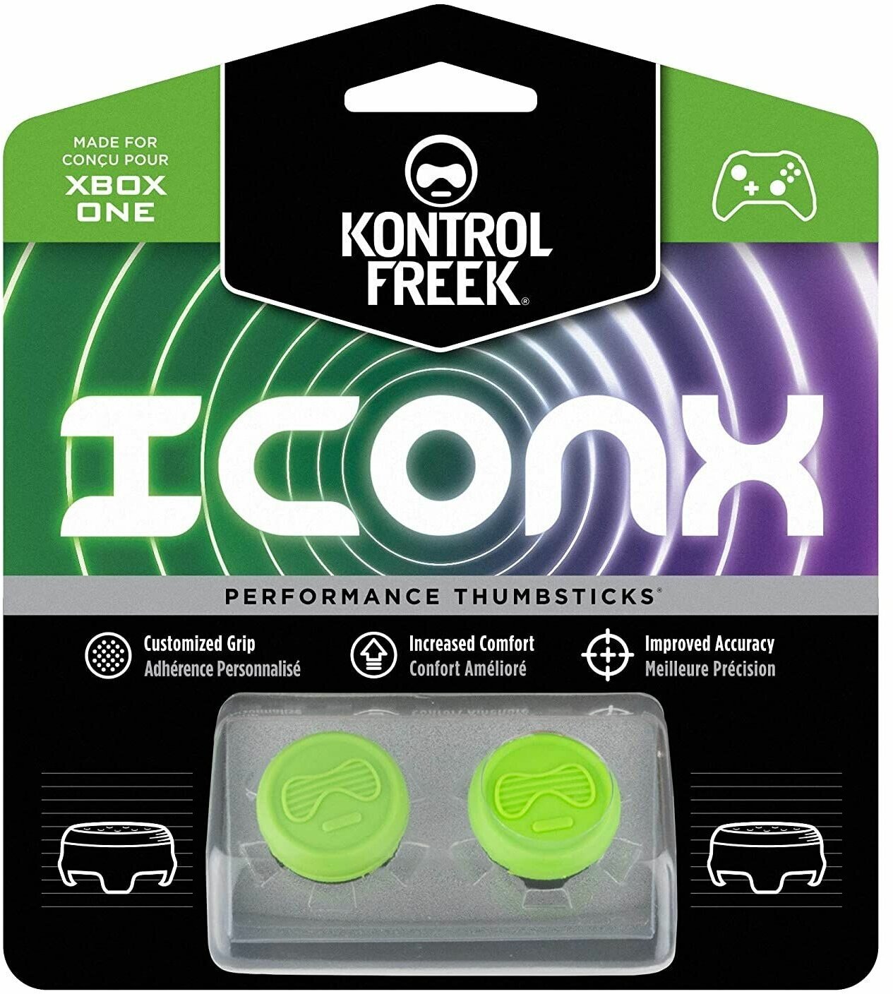 Насадки на стики FPS KontrolFreek Iconx для геймпада Xbox One / Series S X накладки 24