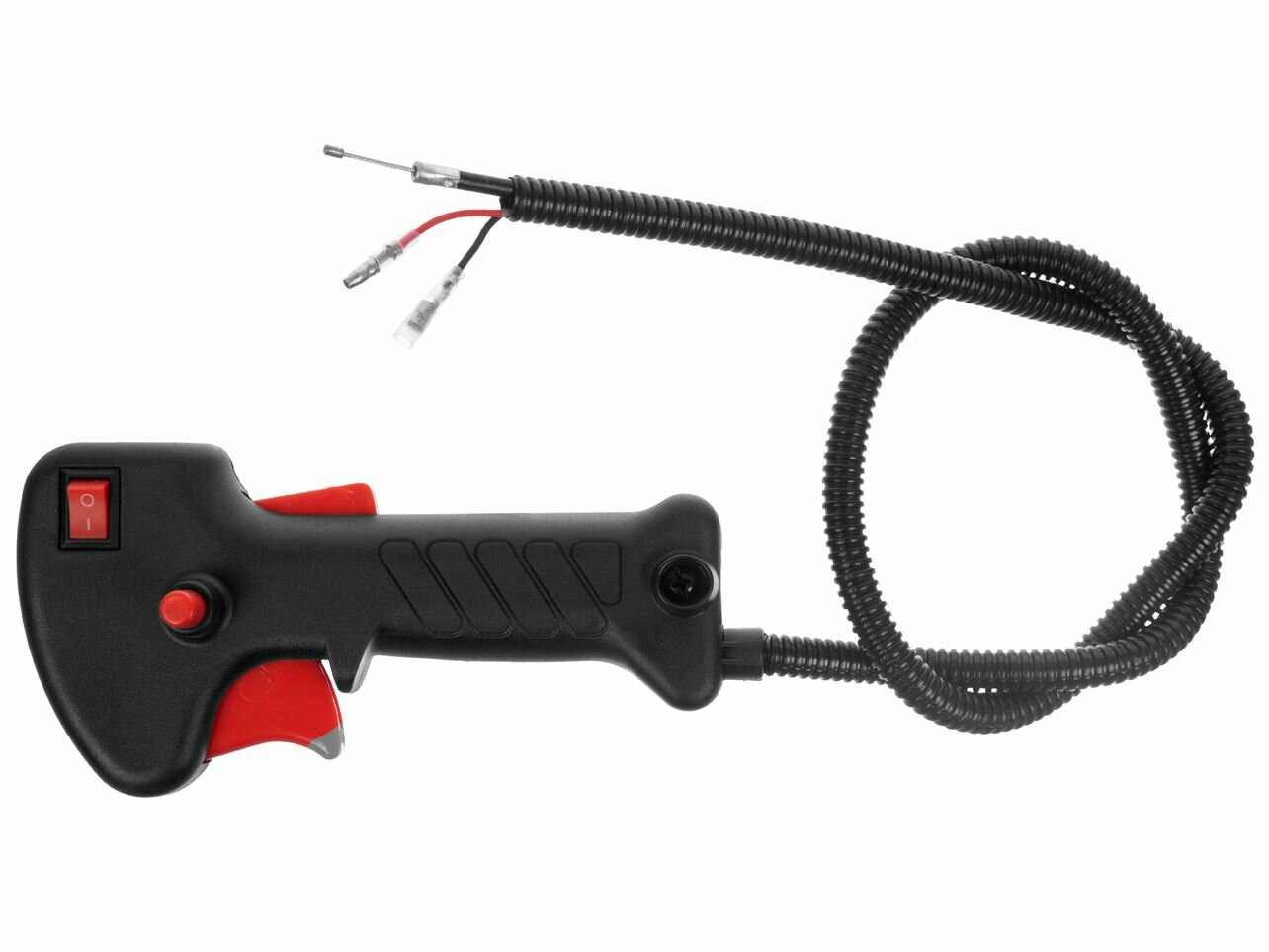 Ручка газа для триммера с тросом и проводами VEBEX