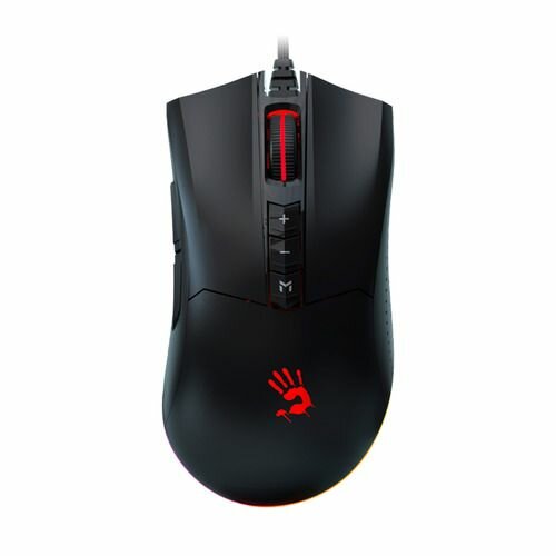 Мышь A4TECH Bloody ES9 Plus, игровая, оптическая, проводная, USB, черный