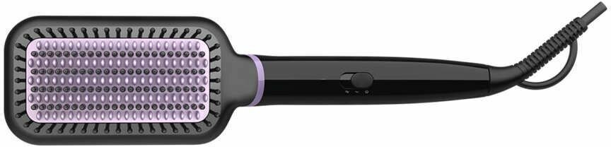 Фен-щетка Philips BHH880, фиолетовый, мощность 1000Вт, 2 насадки
