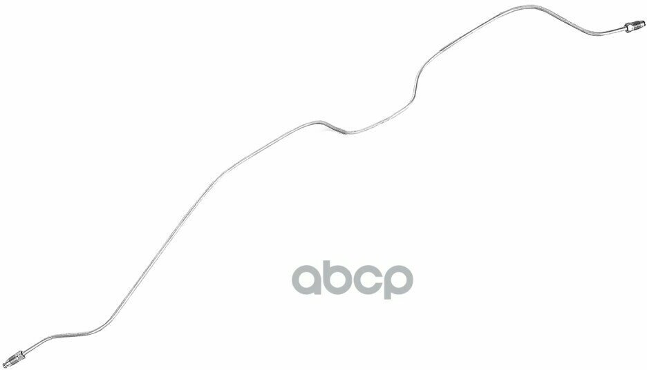 Трубка тормозная для ВАЗ 2121, 21213 Нива задняя правая от тройника к РТЦ Ижавтоторм арт. 21213506100 - высокое качество