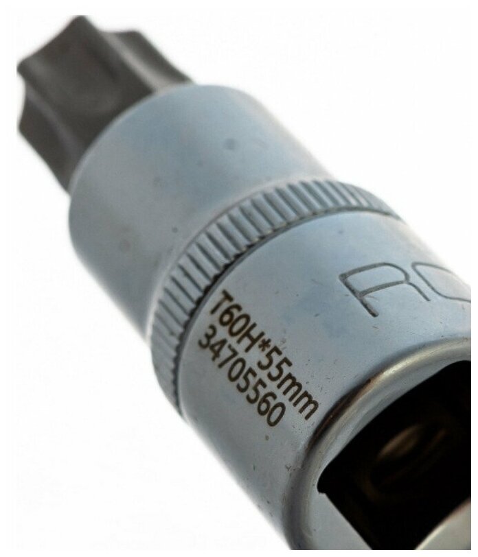 Головка-бита TORX T60 с отверстием 1/2" (L-55мм) ROCKFORCE