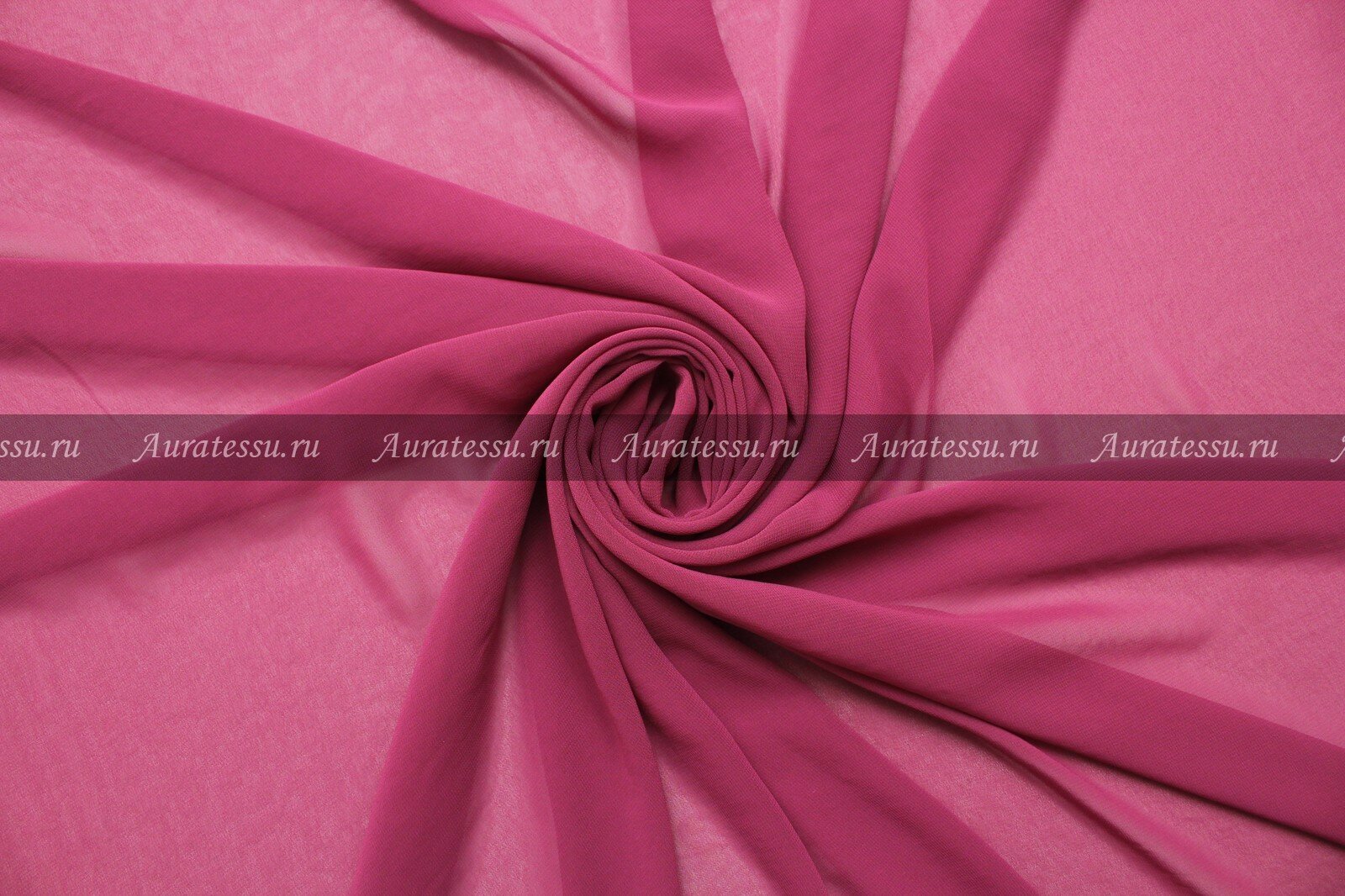 Ткань Шифон блузочный светло-сливовый, ш140см, 0,5 м