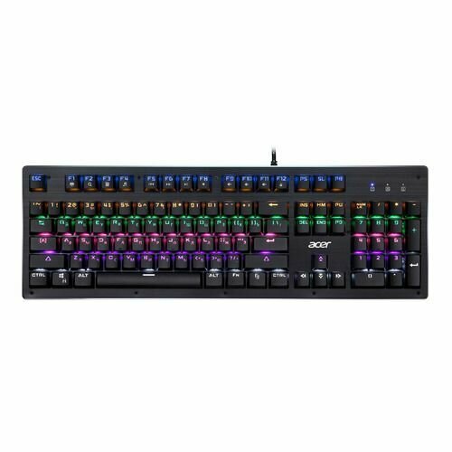 Клавиатура Acer OKW127, USB, черный [zl. kbdee.00h]