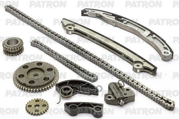 Комплект цепи ГРМ (Цепь-2, Нат-1, Усп-4, Шест-3) MAZDA: 6 2.3 MPS (L3C1) 02-08 PATRON арт. PTCK119