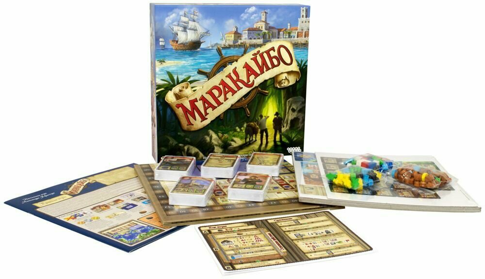Настольная игра Маракайбо, Стратегия, для 1-4 игроков , от 12 лет , Hobby World — фото 1