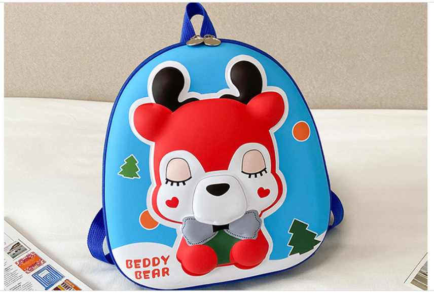 Рюкзак Мишка 3D голубой