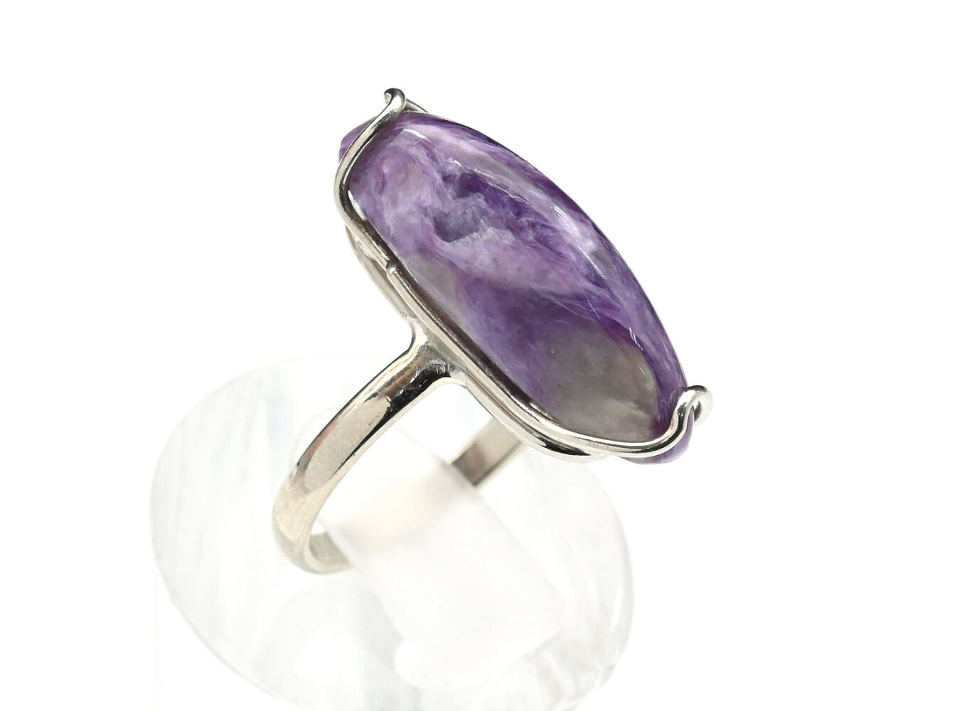 Кольцо, чароит