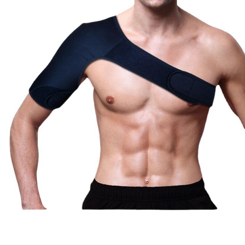 Наплечник, для баскетбола, фитнеса, бега, универсальный, двусторонняя регулировка, защита плечевых суставов