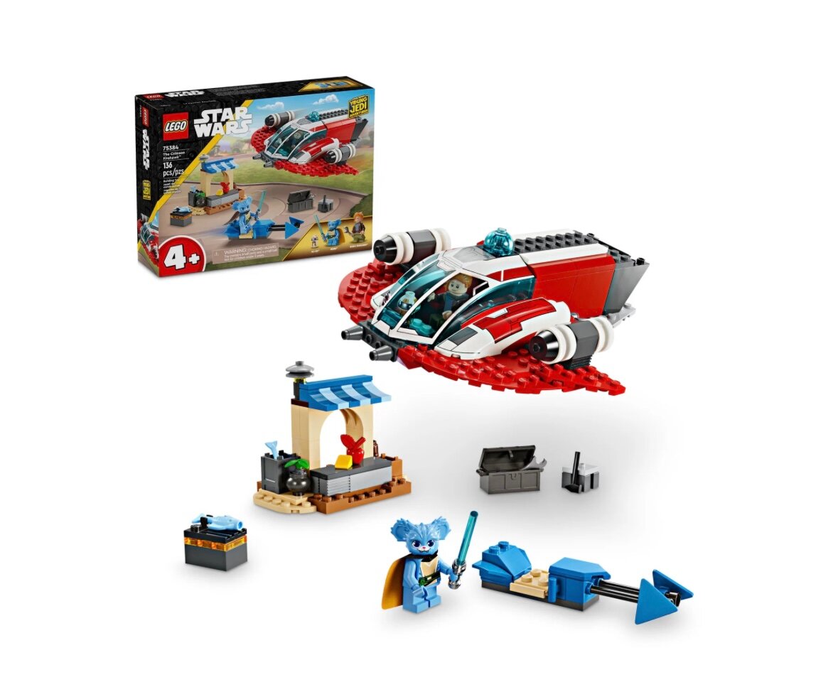 Конструктор LEGO Star Wars 75384 The Crimson Firehawk, 136 дет.