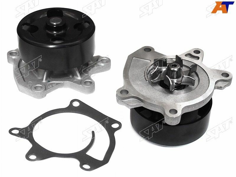 . SAT Насос водяного охлаждения (помпа) для NISSAN JUKE F15 MR16DDT 11-/X-TRAIL T32 MR20D 18-/SENTRA B17 12-