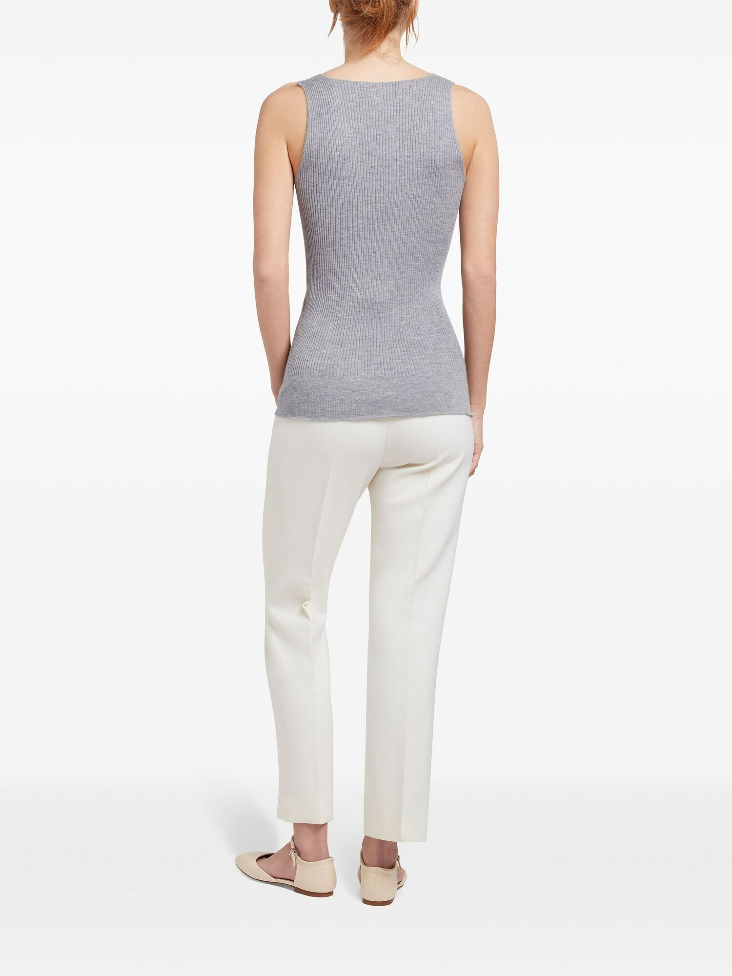 Топ Cashmere in love Tibi, размер M, grey — фото 1