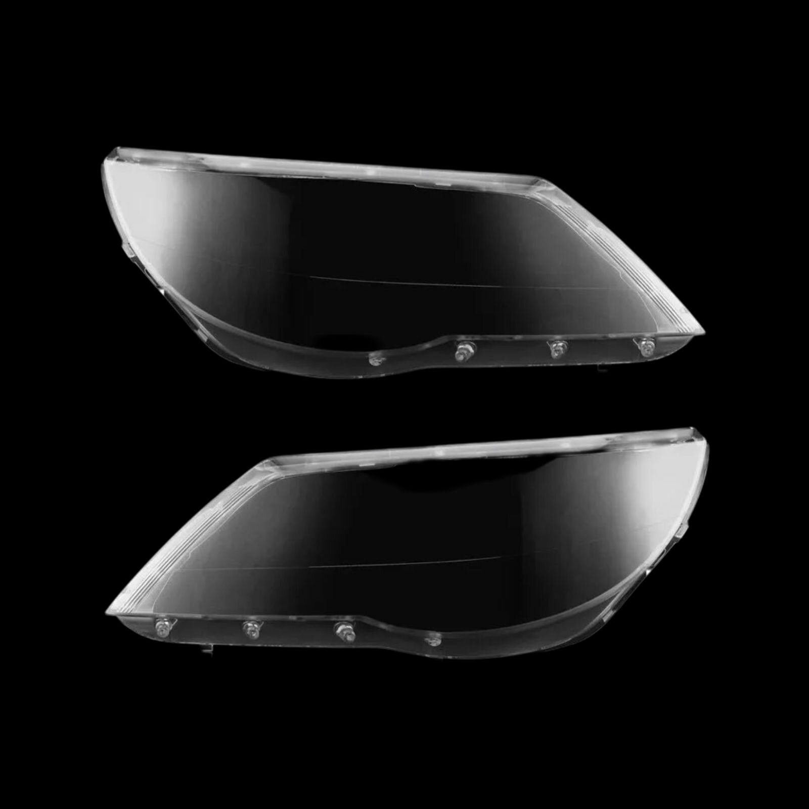 Стекла для фар Volkswagen Tiguan 2007-2011 (Комплект 2шт), стекла фар Тигуан 1