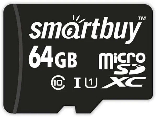 Карта памяти 64 Gb Smartbuy