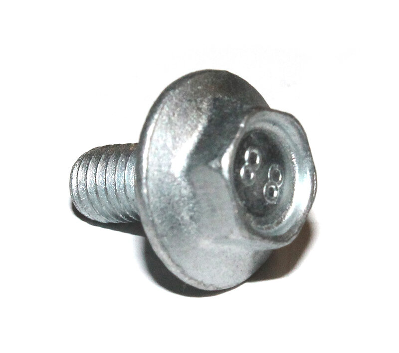 Болт М5х 10х0.8 БелЗАН ВАЗ 2101 направляющих стекол с фланцем, 20 шт