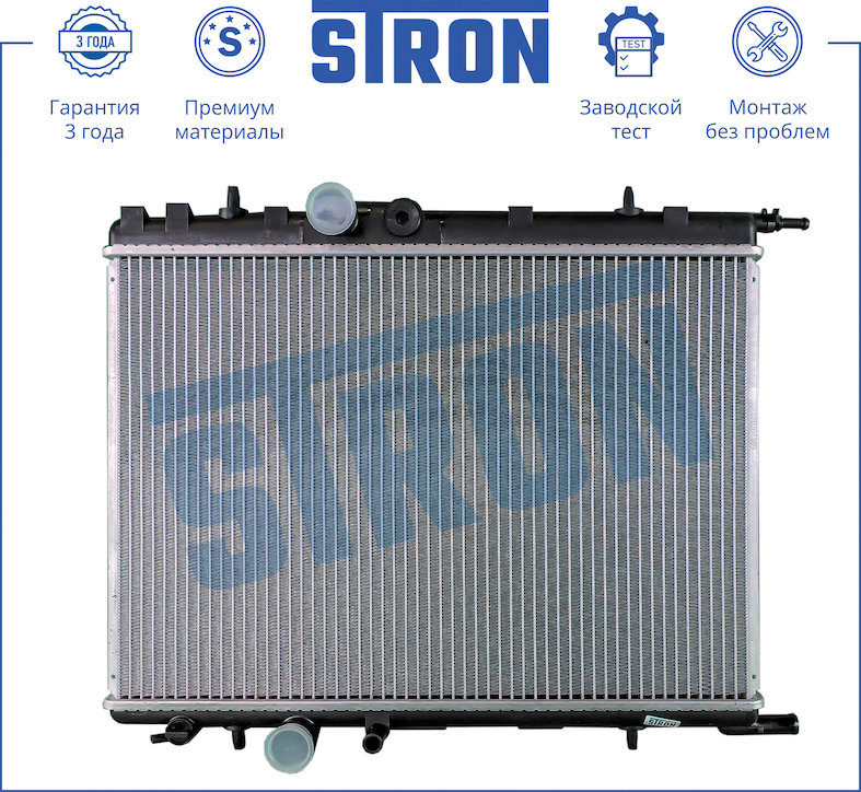 STRON str0288 (STR0288_S1R) радиатор двигателя Citroen (Ситроен) (Berlingo (Берлинго) I c4 I Xsara (Ксара) Xsara