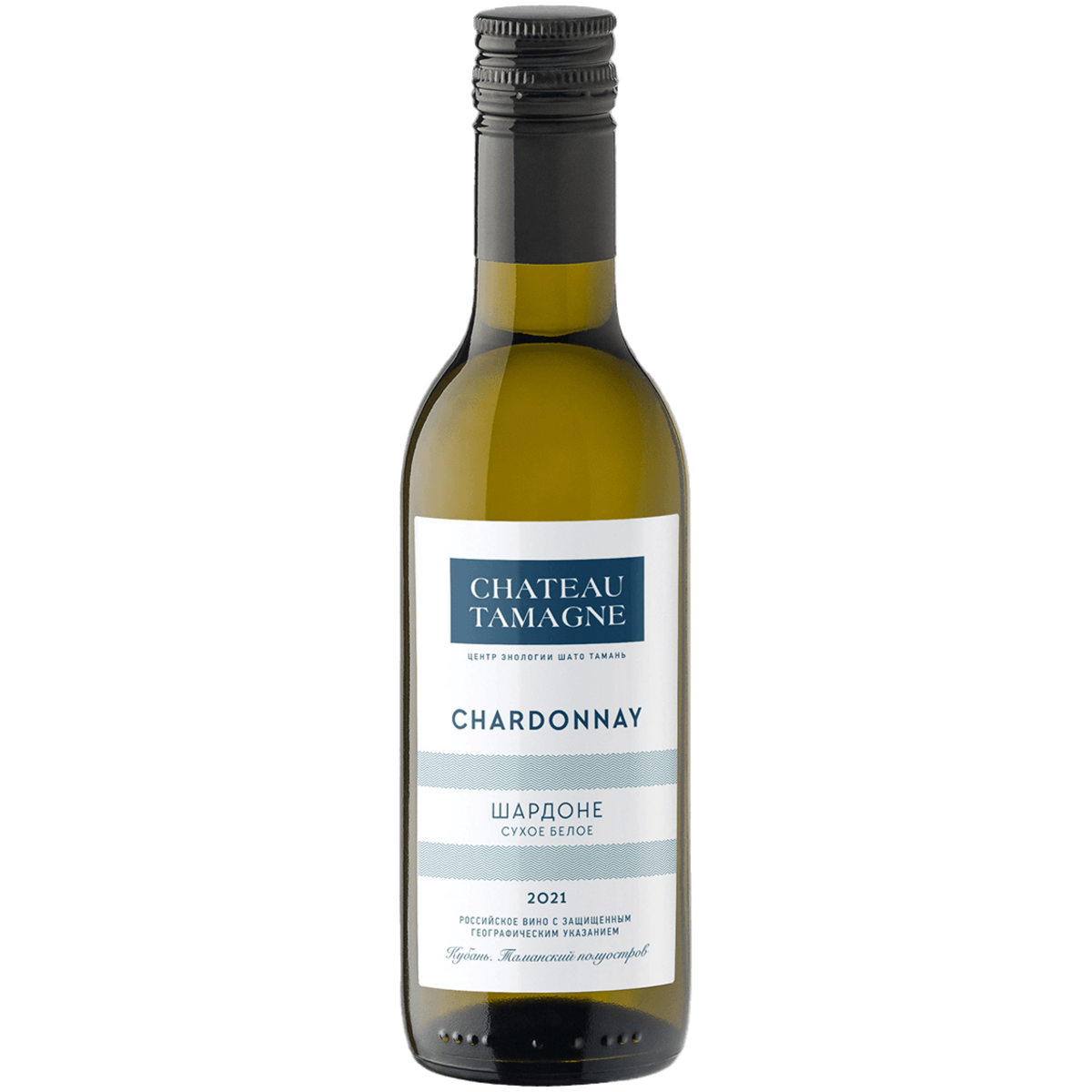 Вино Chateau Tamagne Chardonnay белое сухое 0,187 л