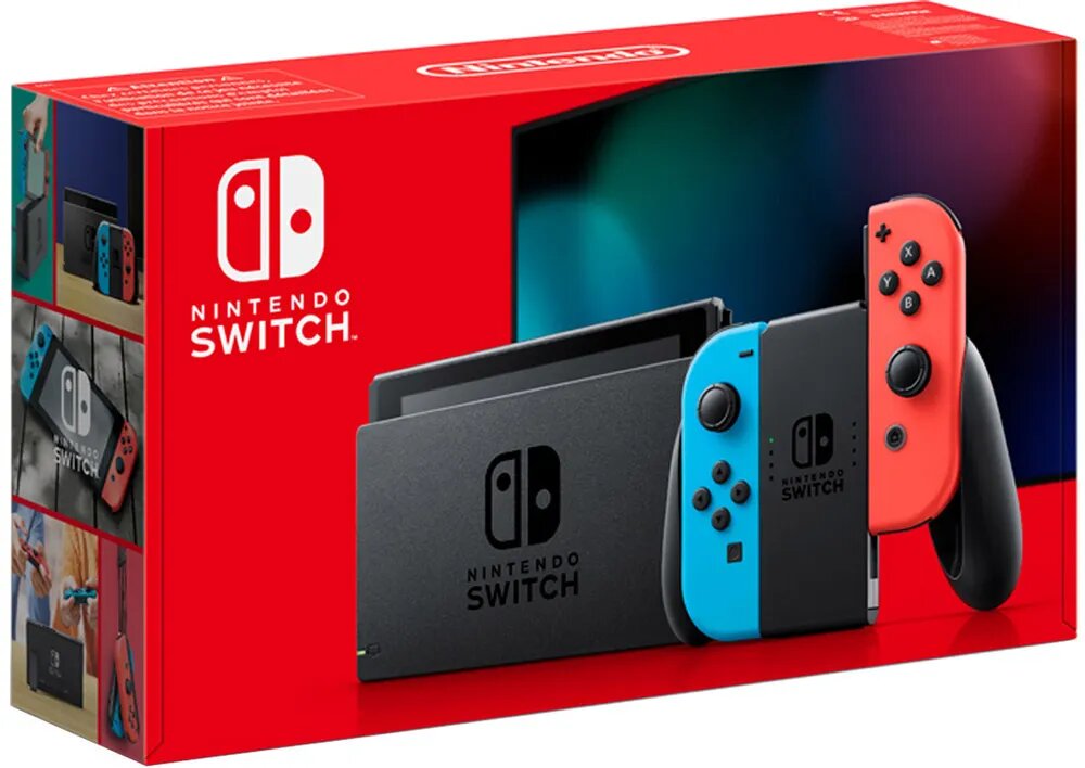 Игровая консоль Nintendo Switch 32 ГБ, глобальная версия Поддержка русского