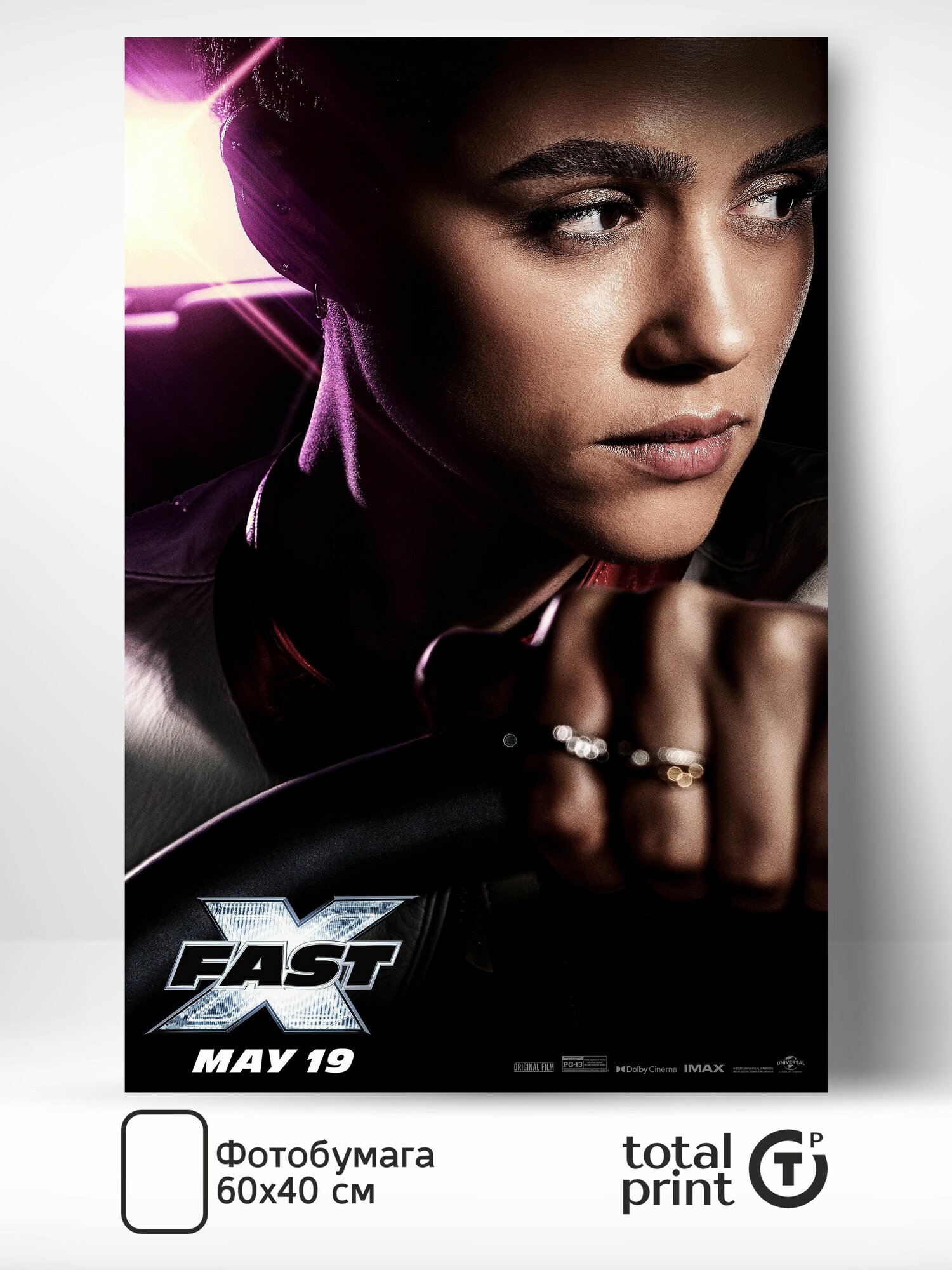 TotalPrint Постер для интерьера по фильму Форсаж, 60х40см.