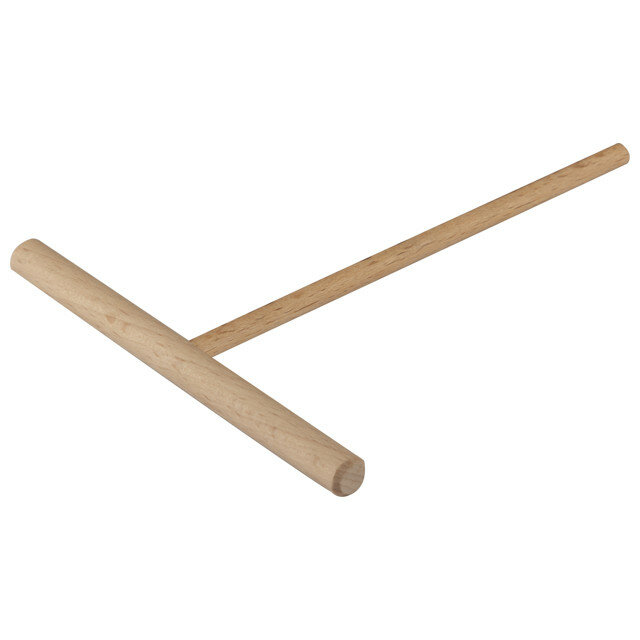 MALLONY палочка для раскатывания теста 15x12 см из дерева натурального цвета ручная работа