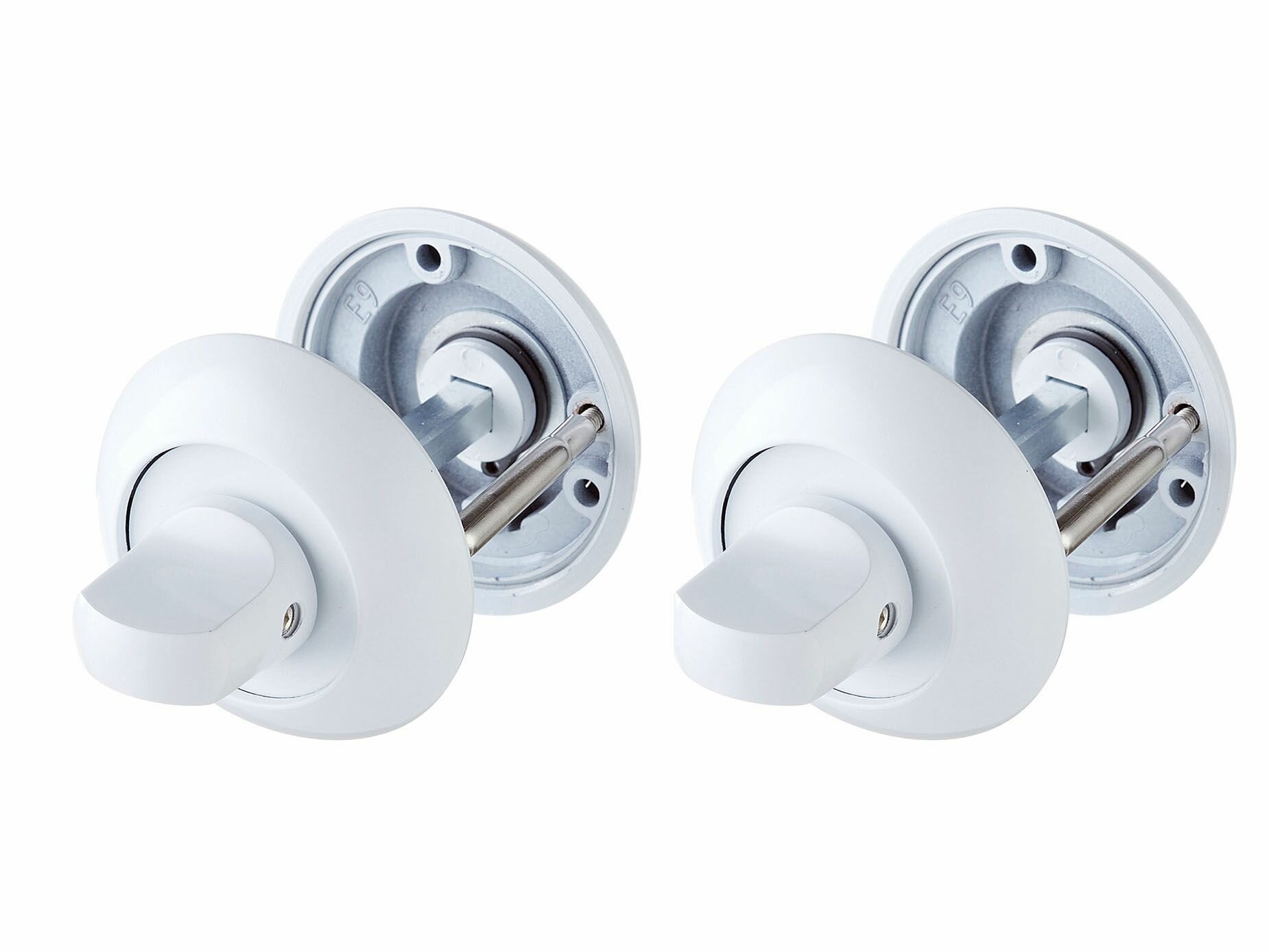 Фиксатор Punto TL WH-19 круглая розетка (белый) (2 шт.)