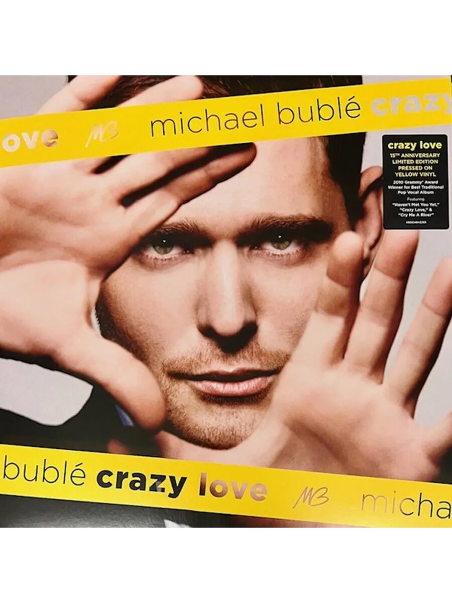 MICHAEL BUBLE Crazy Love (15th Anniversary) (Yellow) (LP)