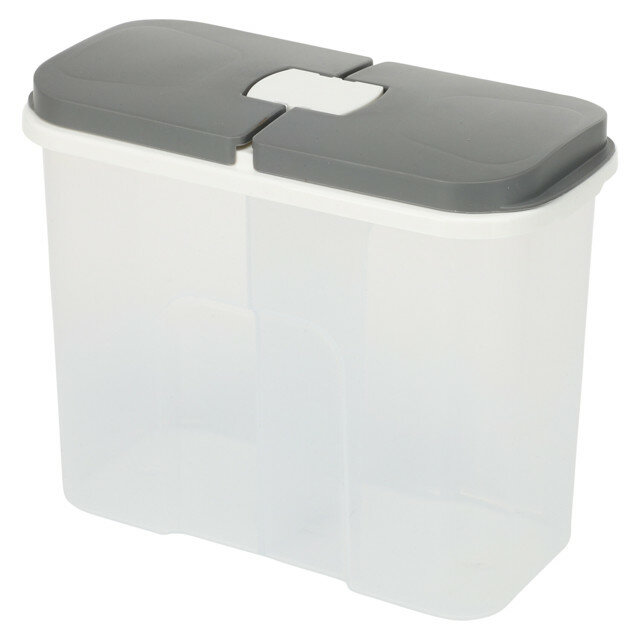 Контейнер для продуктов KOOPMAN, 2 секции, 2,1 л, материал: пластик