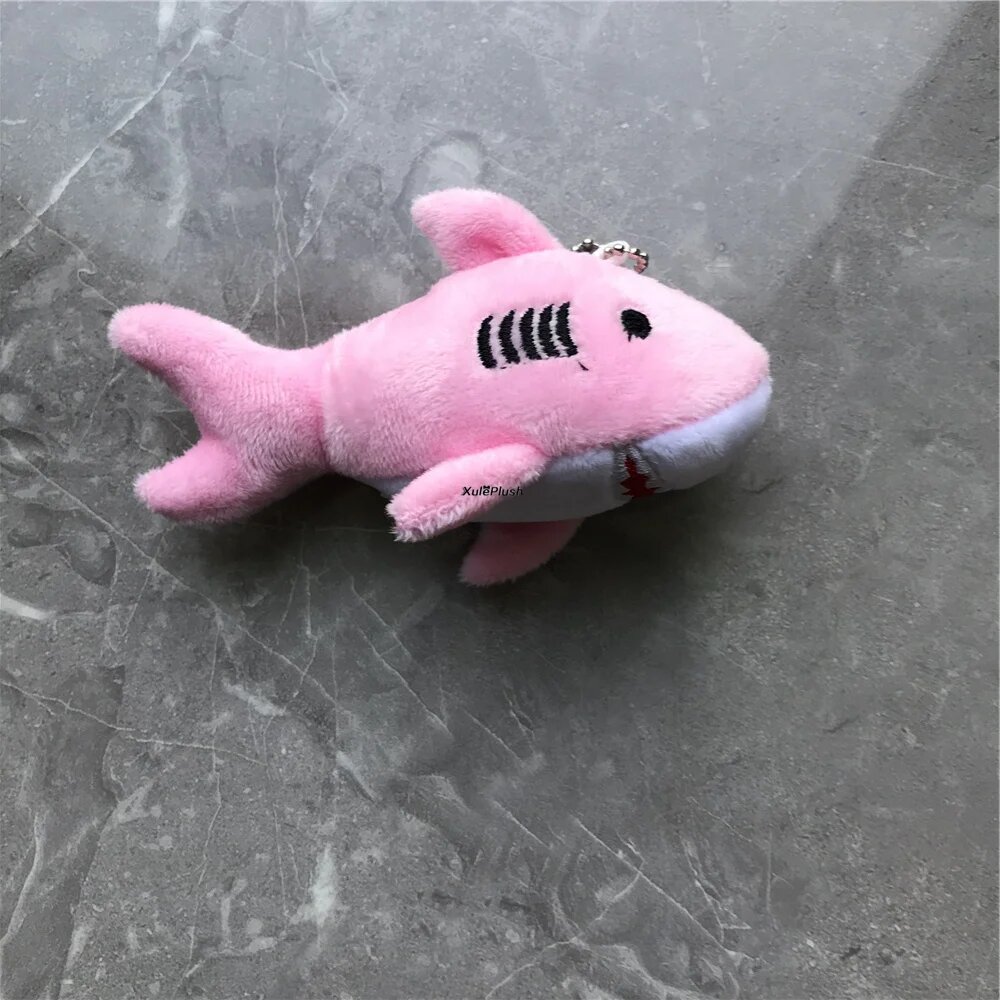 Плюшевый брелок акула Xuleplush Розовый, Pink