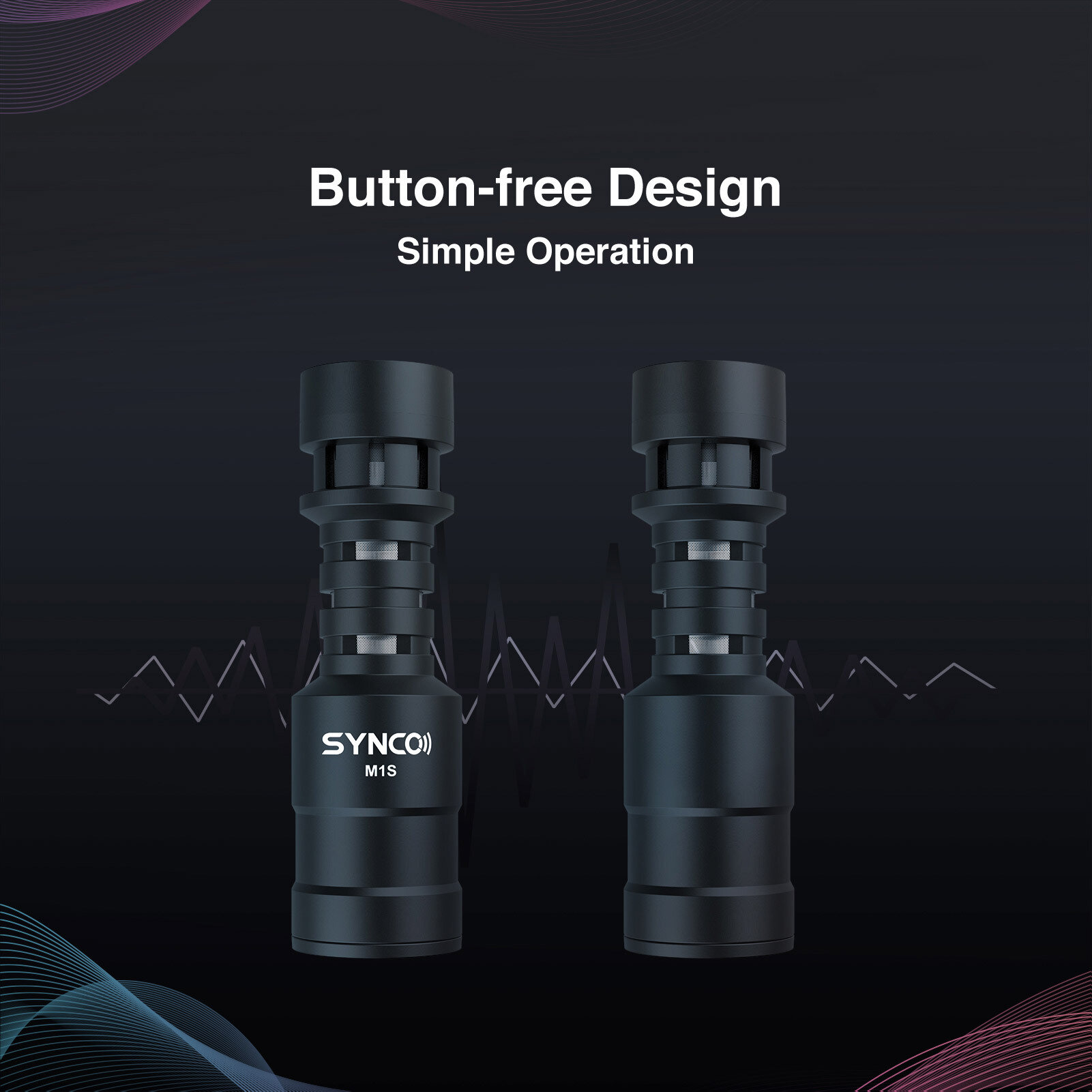 SYNCO Mic-M1S Накамерный видеомикрофон Кардиоидный конденсаторный микрофон