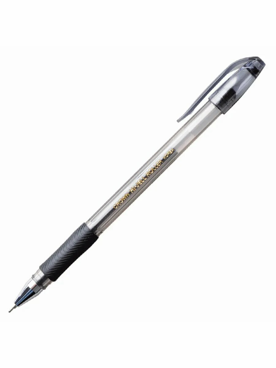 Ручка гелевая 0,5 мм черная игольчатый узел 2 шт.