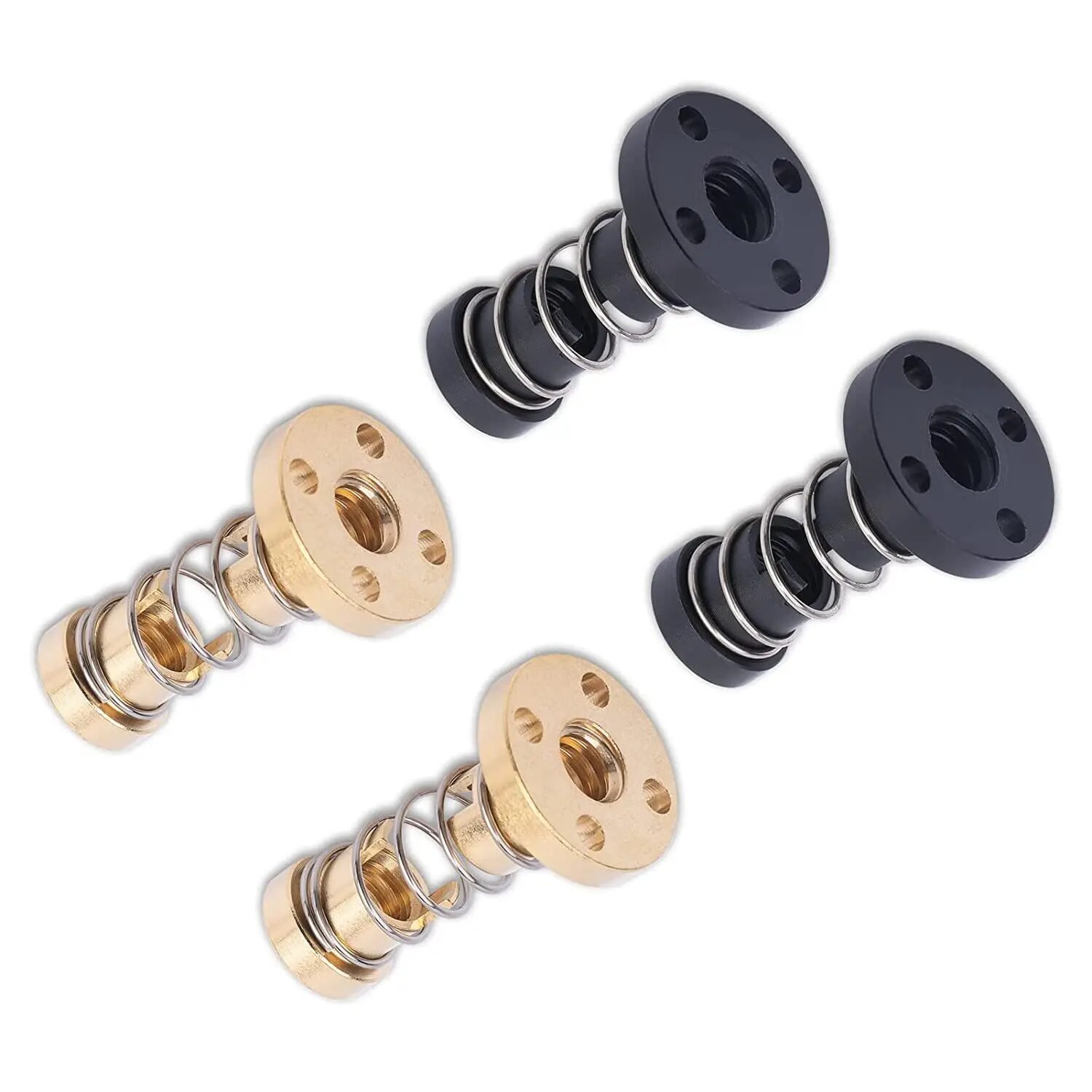 Латунная гайка T8 для 3D-принтера Pitch 2mm Lead 4mm, brass