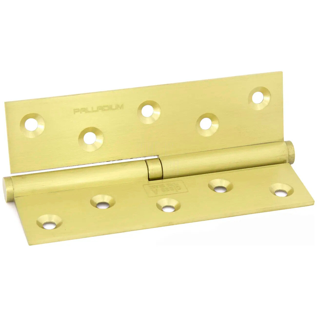 Дверная петля разъемная PALLADIUM N 613-5 125 мм (латунная) левая 50/60 кг матовое золото