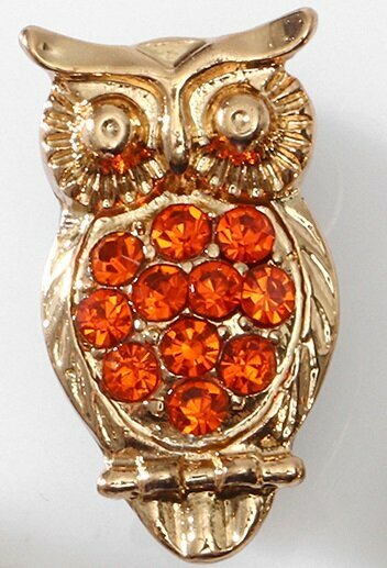 Брошь, стразы