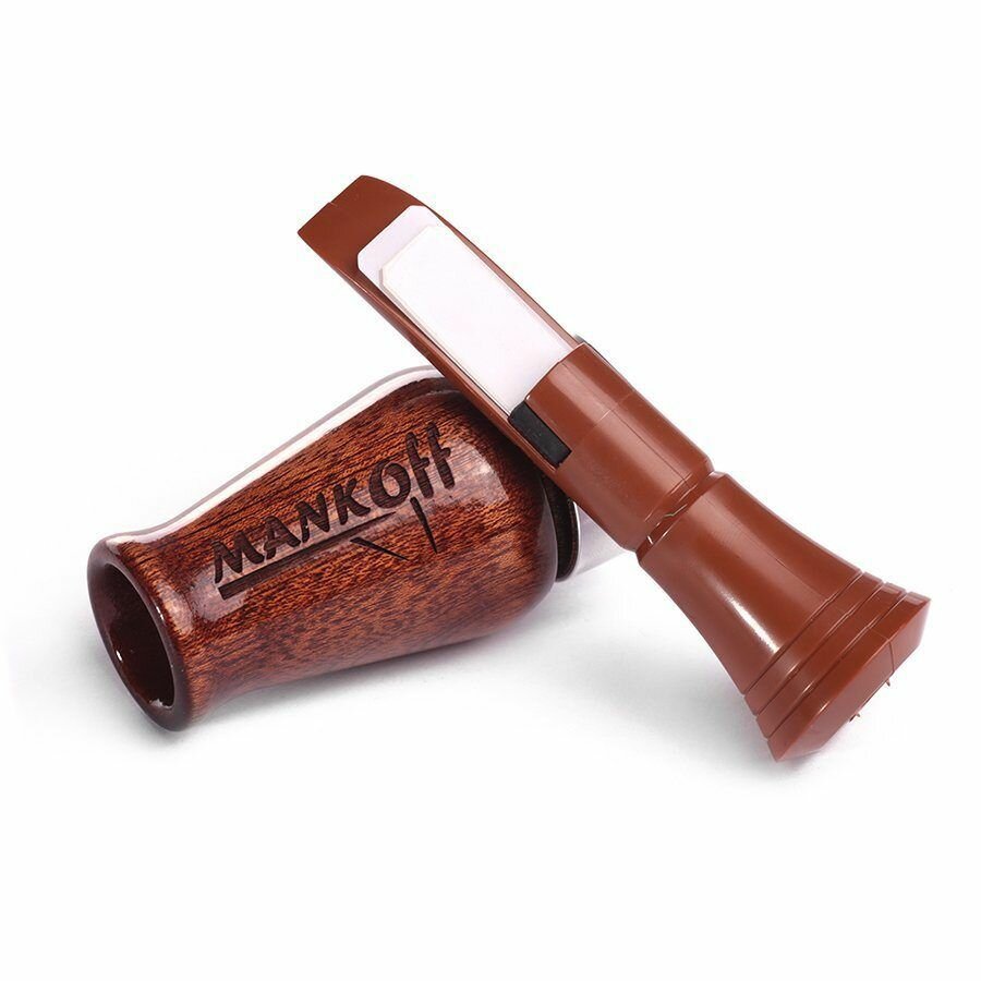 Манок на утку Mankoff BA Lux, для весенней охоты, высокий голос молодой утки, 2-язычковый, громкий