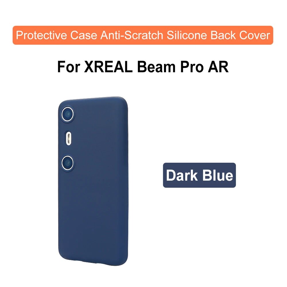 Мягкий защитный чехол для XREAL Beam Pro AR чехол, силиконовый защитный чехол, Синий, dark blue