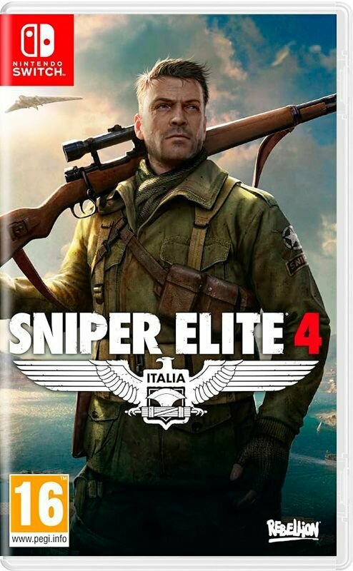 Игра Sniper Elite 4 (русская версия) для Nintendo Switch