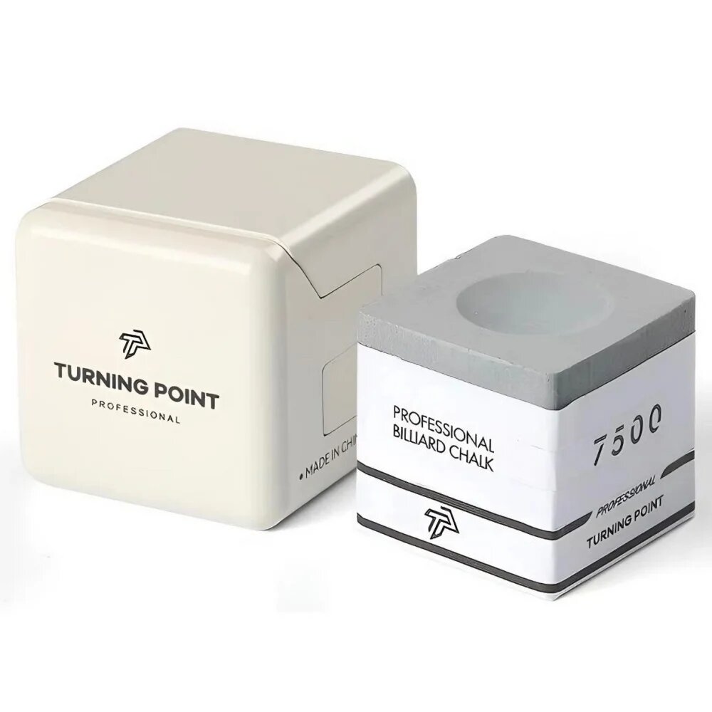 Точка поворота TP7500 профессиональный бильярдный мел Белый, 1pc, Grey